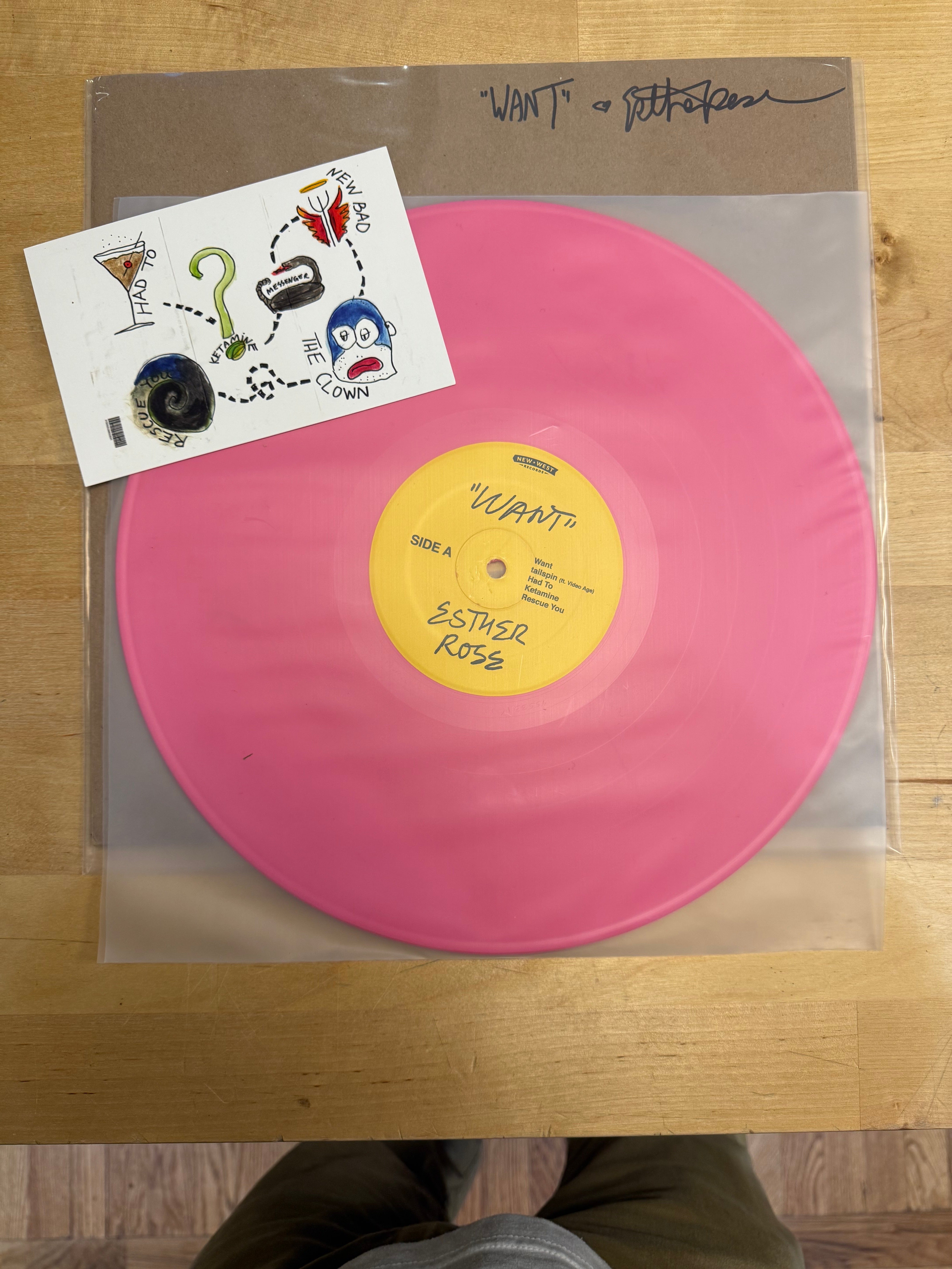 Esther Rose - Want [SIGNED Bootleg Edition Color Vinyl] – New West Records