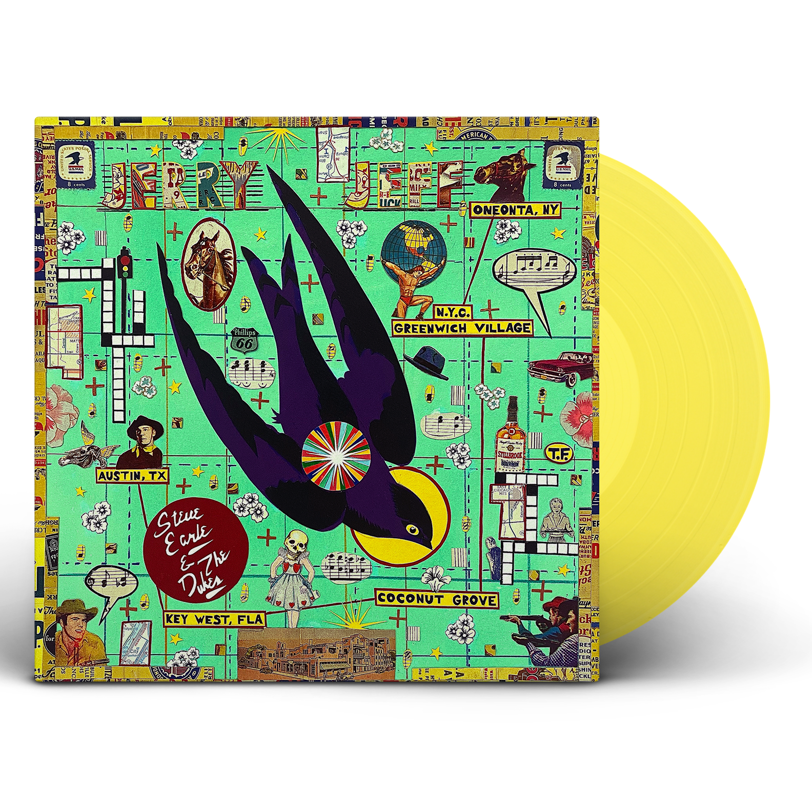 Steve Earle & The Dukes - JERRY JEFF [Cyber Monday Exclusive Color Vin ...